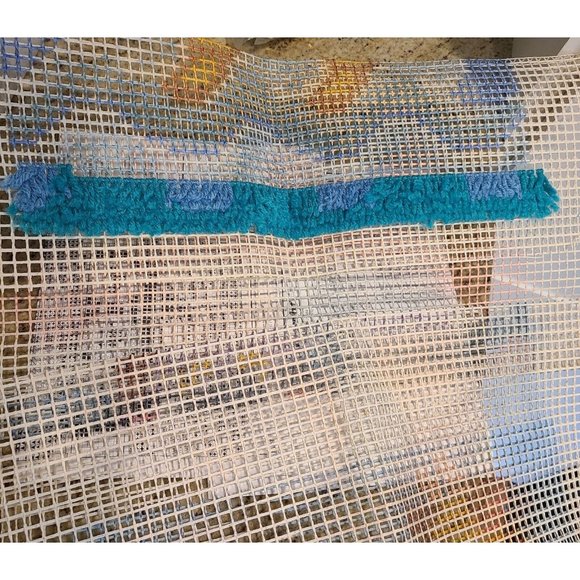 Caron | Accents | Noah Noahs Ark Caron Wonder Art Latch Hook Kit 6 X 32 ...